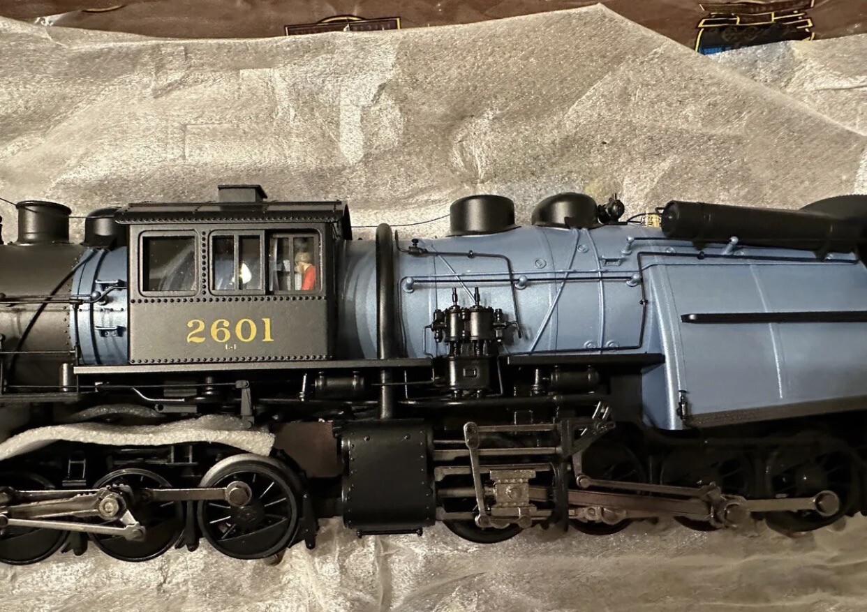 MTH PREMIER ERIE 0-8-8-0 CAMELBACK STEAM ENGINE PS2! 20-3118-1 O SCALE ...