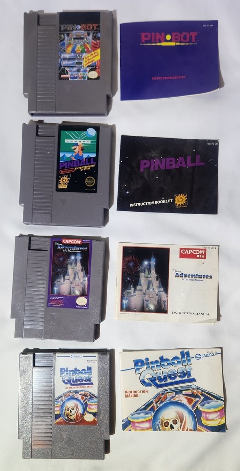 Nintendo Entertainment System NES 1985 Console - Gray (NES-001) with 21 ...