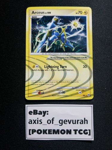 Arceus [Lightning] - AR6 Pokémon Cards 2009 [NM+] | eBay