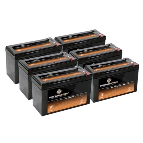12V 9AH SLA Battery Replaces PE12V9 PX12090 UB1290 - 6PK | eBay