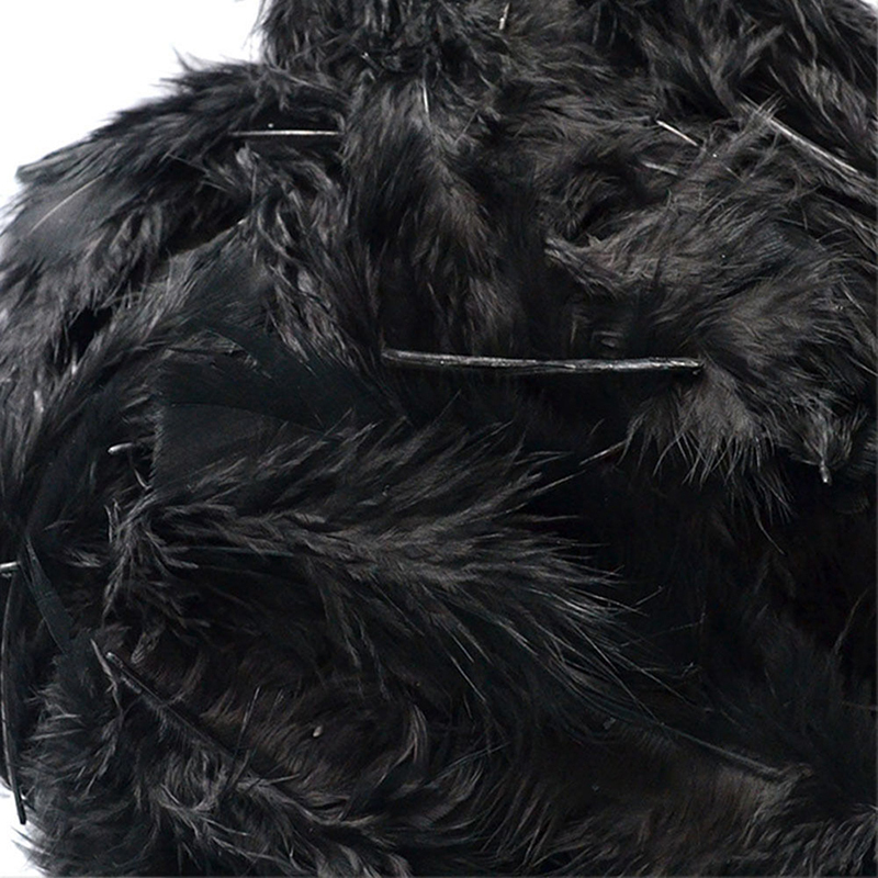 200x Hahnenfedern Hahn Federn NATUR SCHMUCK FEDERN Kostüme Basteln DIY ...