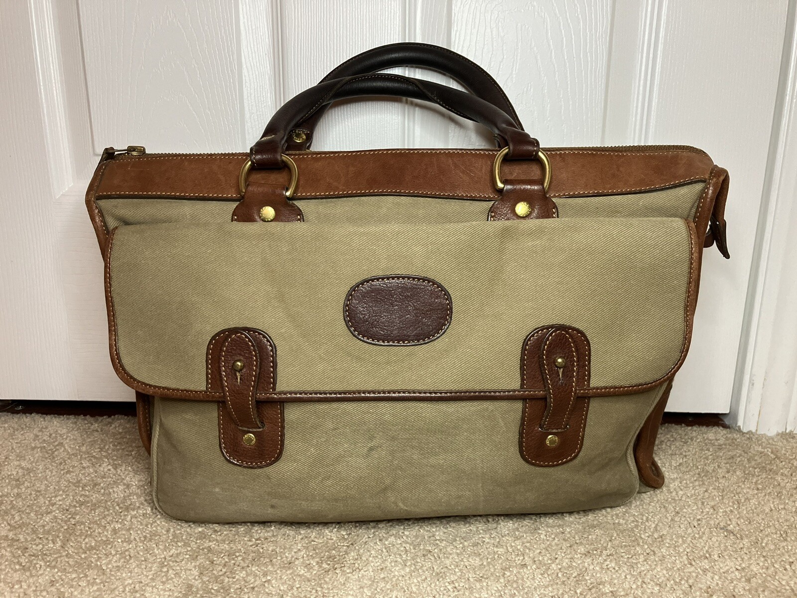 Original No 44 Churka Marley Hodgson Leather Satchel … - Gem
