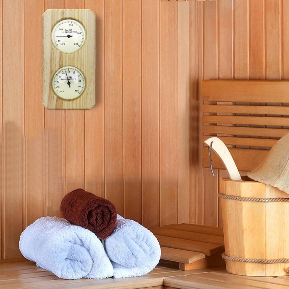 Sauna- Fahrenheit-Hygrometer-Messgerät 2-In-1-Sauna-Thermostat für Den ...