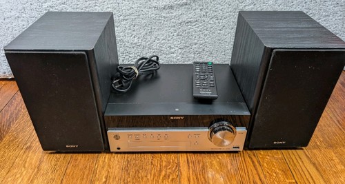 Sony CMT-SBT100 CD Receiver Bluetooth AM/FM Audio System w/ Remote. No ...