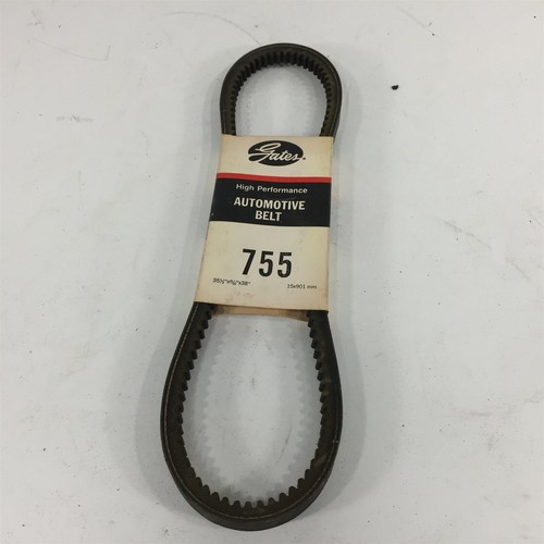 Gates 755 Green Stripe Notched V Belt TR22350 86200755 - Made In USA | eBay
