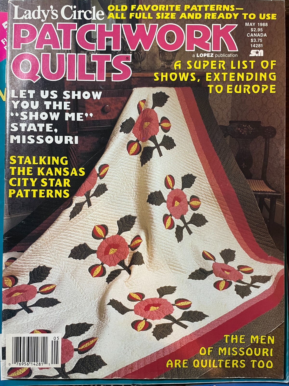 Lady's Circle Patchwork Quilts Magazine 1988 January Issue Tons of ...