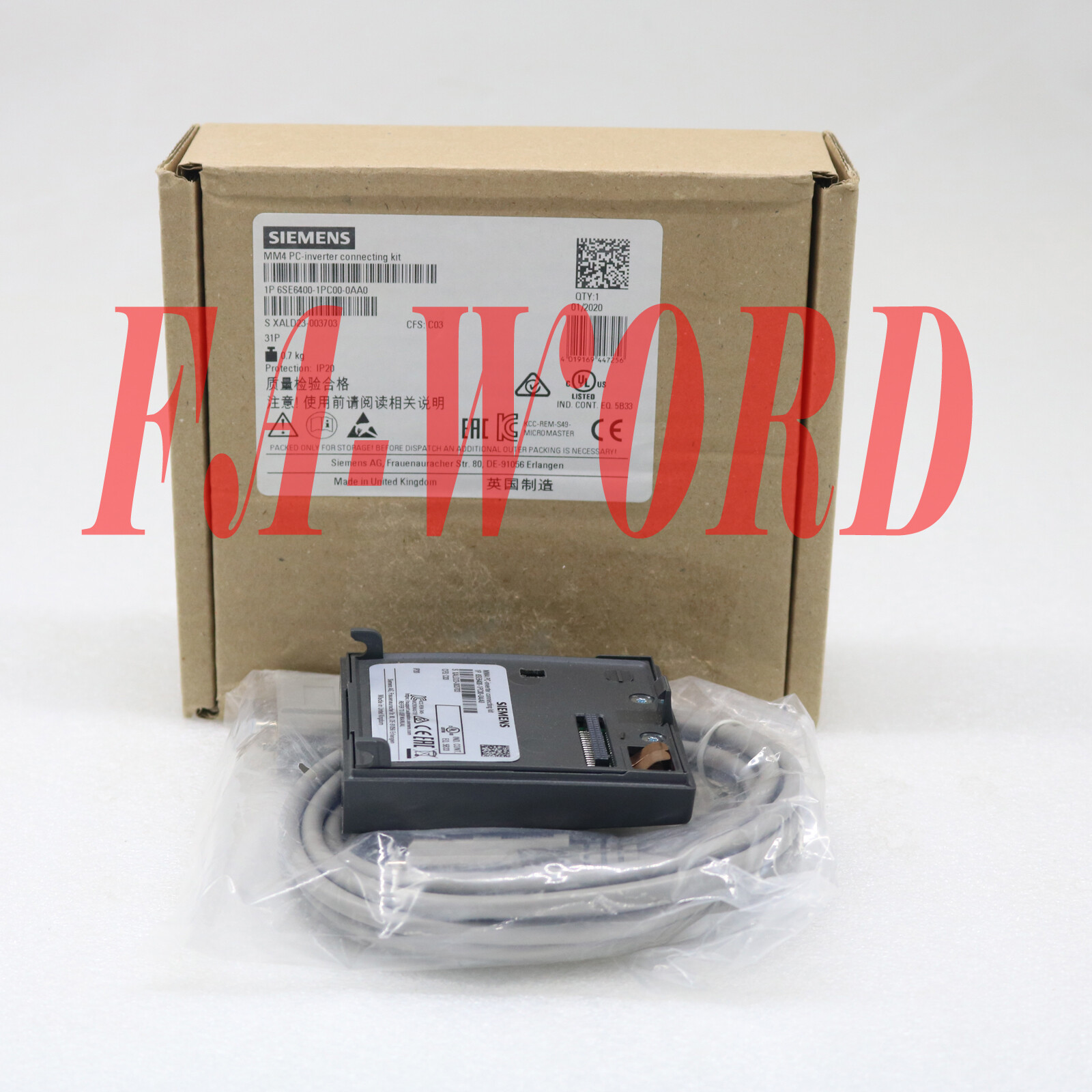 New IN BOX Siemens communication module 6SE6400-1PC00-0AA0 1 year ...