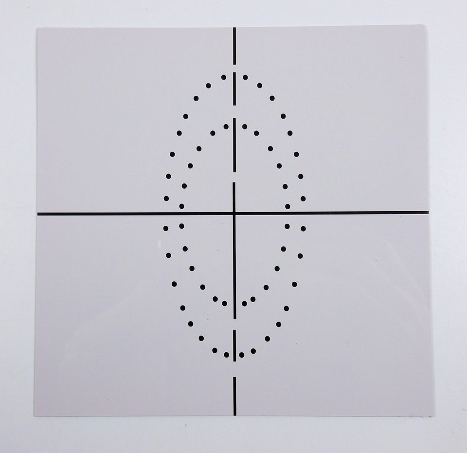 1Pcs Dental Rubber Dam Template Oral Medical Teeth Instruement Dentist ...