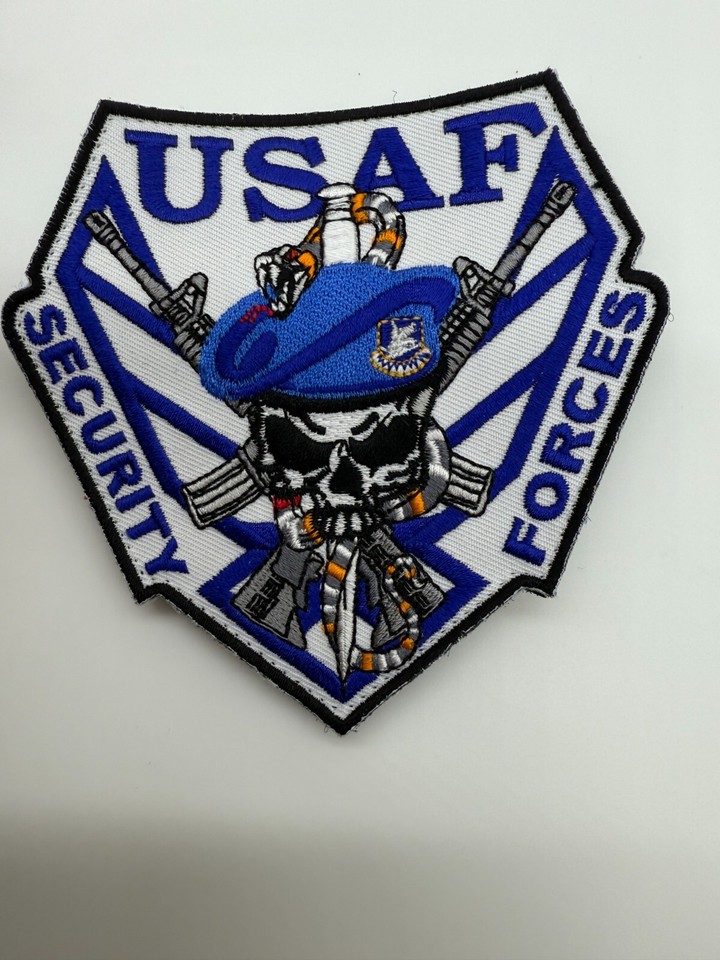 USAF Security Forces (1970s) Squadron Patch – With Hook and Loop | eBay
