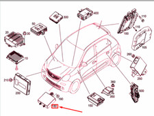 SMART FORFOUR 453 Energy Management Control Unit A4539001202 GENUINE ...