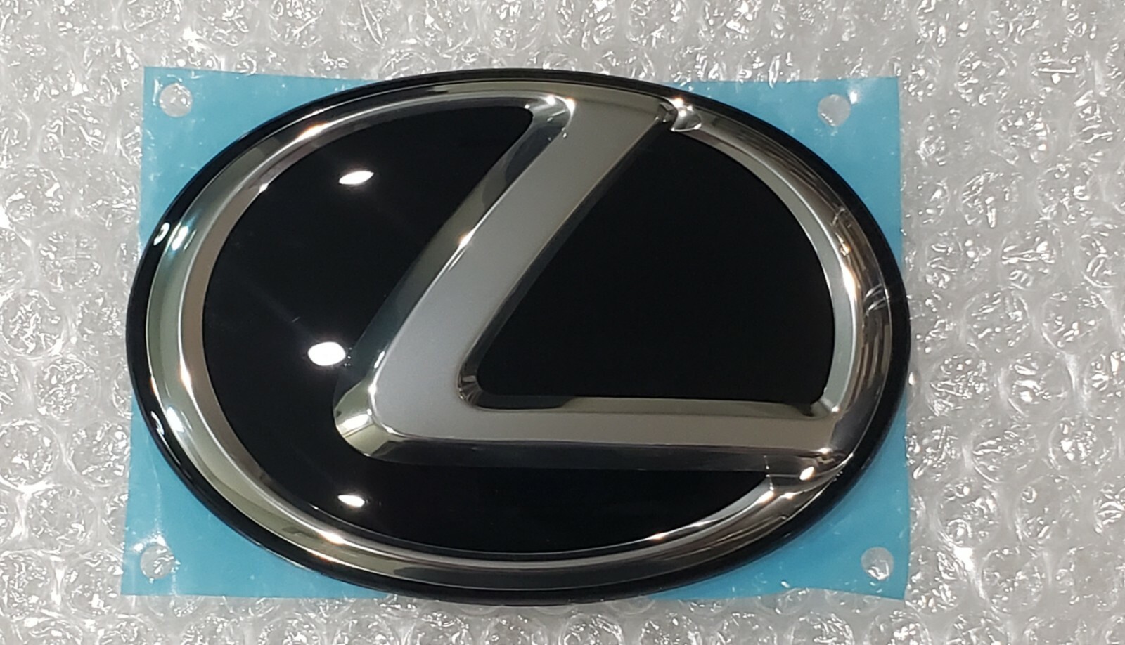 FITS NEW Lexus ISF Black Rear Trunk Center L Emblem 2008 2009 2010 2011 ...
