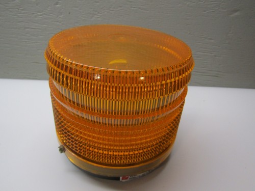 Federal Signal 141 Electraflash Amber Beacon Light 36VDC | eBay