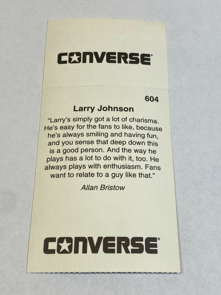 Charlotte Hornets Washington Bullets NBA Ticket Stub #3 11-19-93 Larry ...