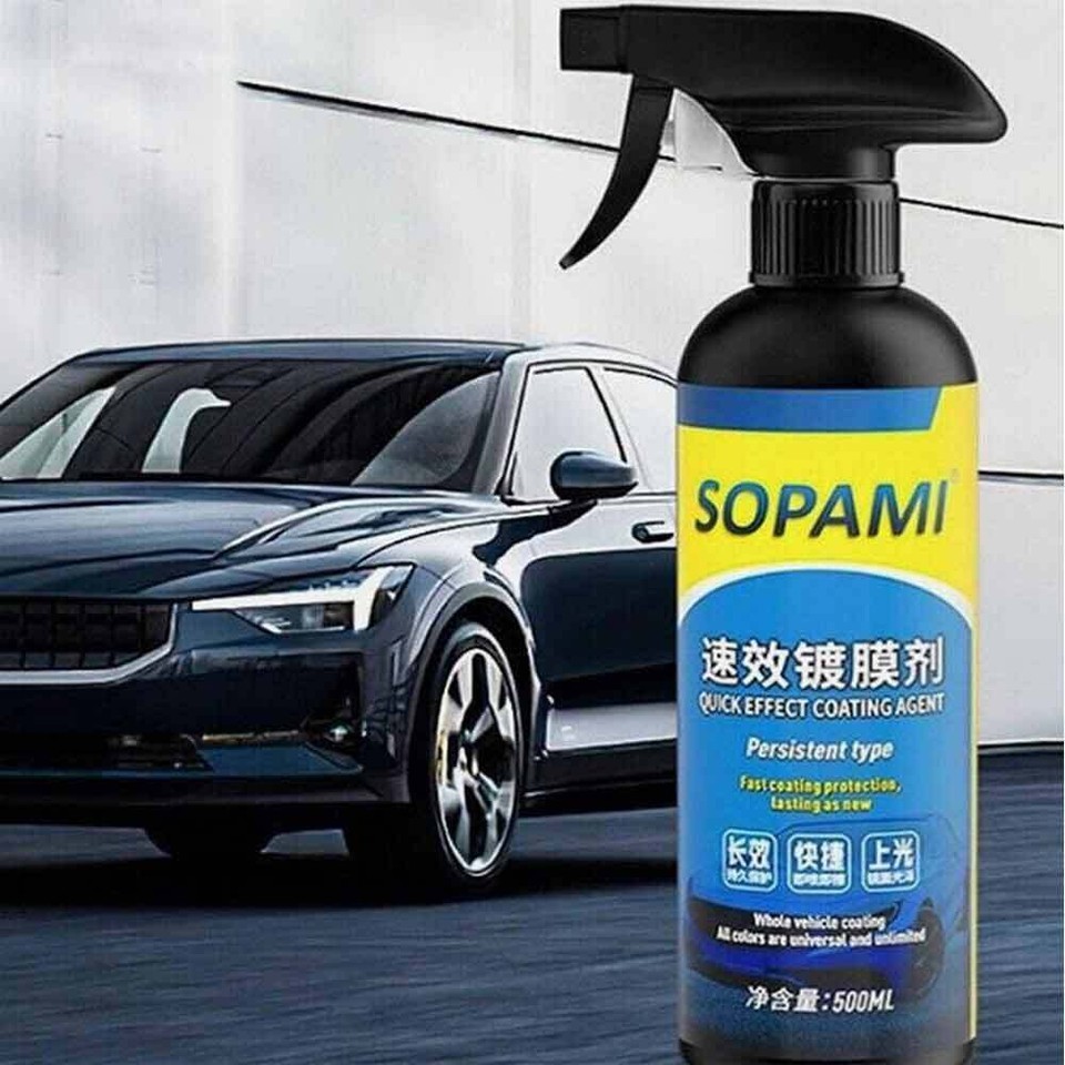 Sopami Car Coating Spray, Sopami Oil Film Cleaning Emulsion Effective ...