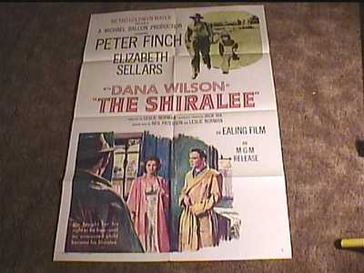 SHIRALEE 1957 ORIG MOVIE POSTER PETER FINCH | eBay