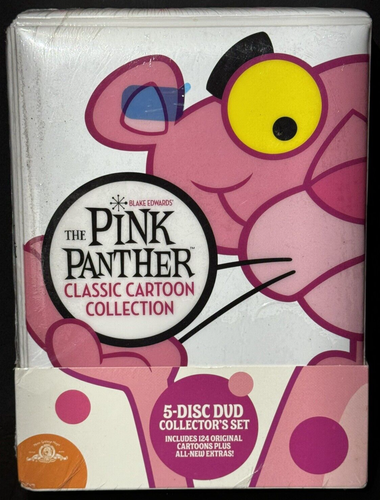 The Pink Panther classic cartoon collection 5 Disc DVD collectors set ...