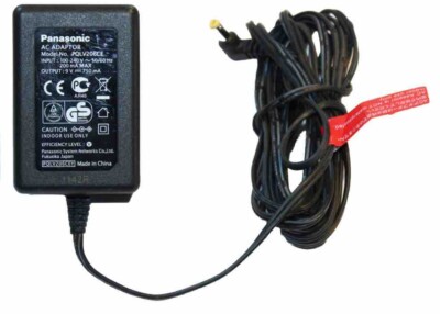 Panasonic AC Adapter 9V Steckernetzteil Panasonic PQLV206CE KX-A239CE ...