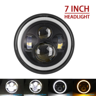 For Yamaha V-Star XVS 650 950 1100 Classic Stryker Projector 7" LED ...