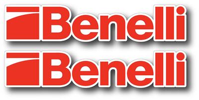 2X BENELLI DECAL STICKER 3M US MADE TRUCK VEHICLE SHOTGUN FIREARMS ...