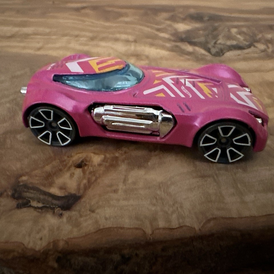 Hot Wheels Hot Pink Multi Color Speed Blur Loose Dodge XP-07 Pink 1:64 ...
