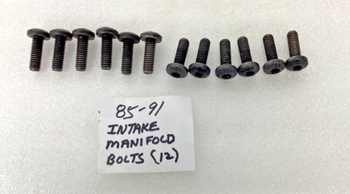 1985-1991 Corvette Intake Manifold OEM Factory Mounting Bolts (12 pcs ...