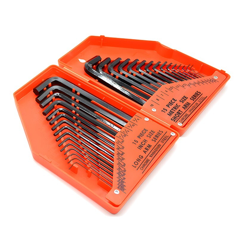 30Pcs Hex Key Metric Allen Keys With Torque Handle Set Allen Wrench Set ...