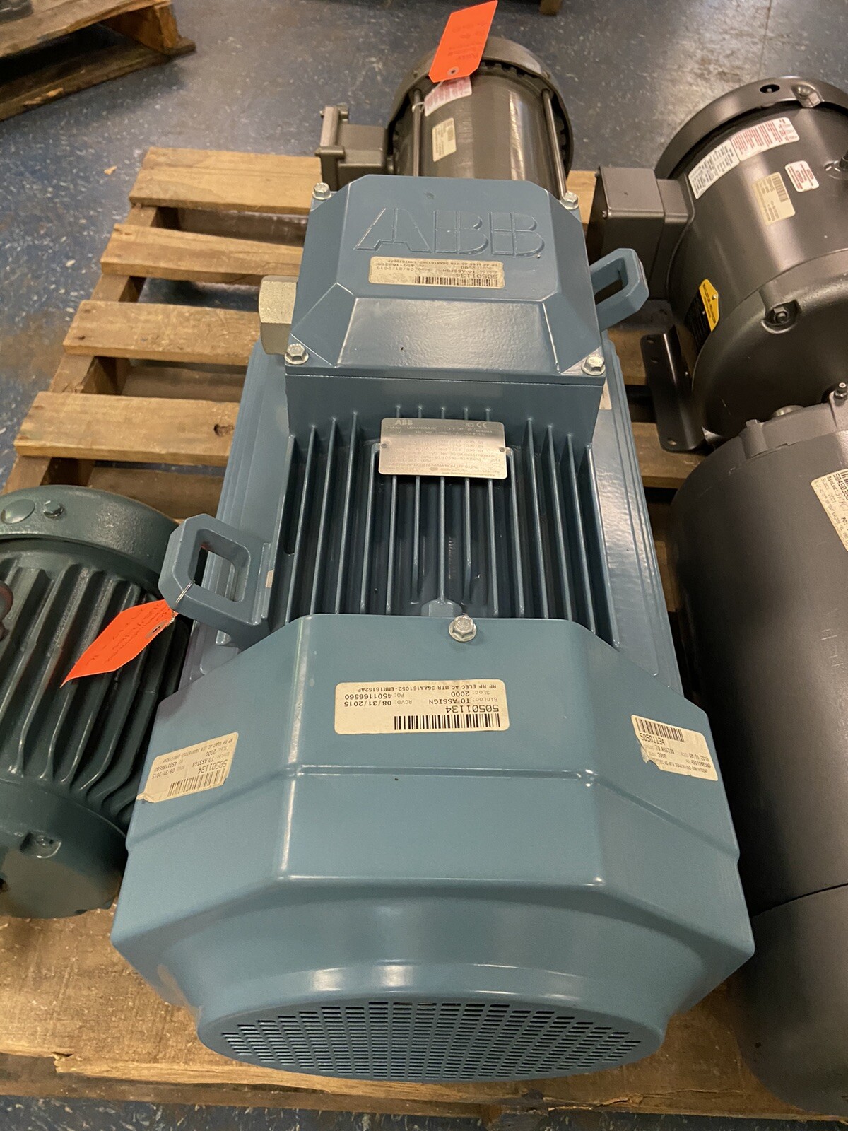 ABB,M3AA160MLB2,15kW Motor 460V 3553RPM | eBay