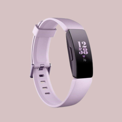 Fitbit Inspire HR Activity Tracker Heart Rate S/L Wristband Lilac FB413 ...