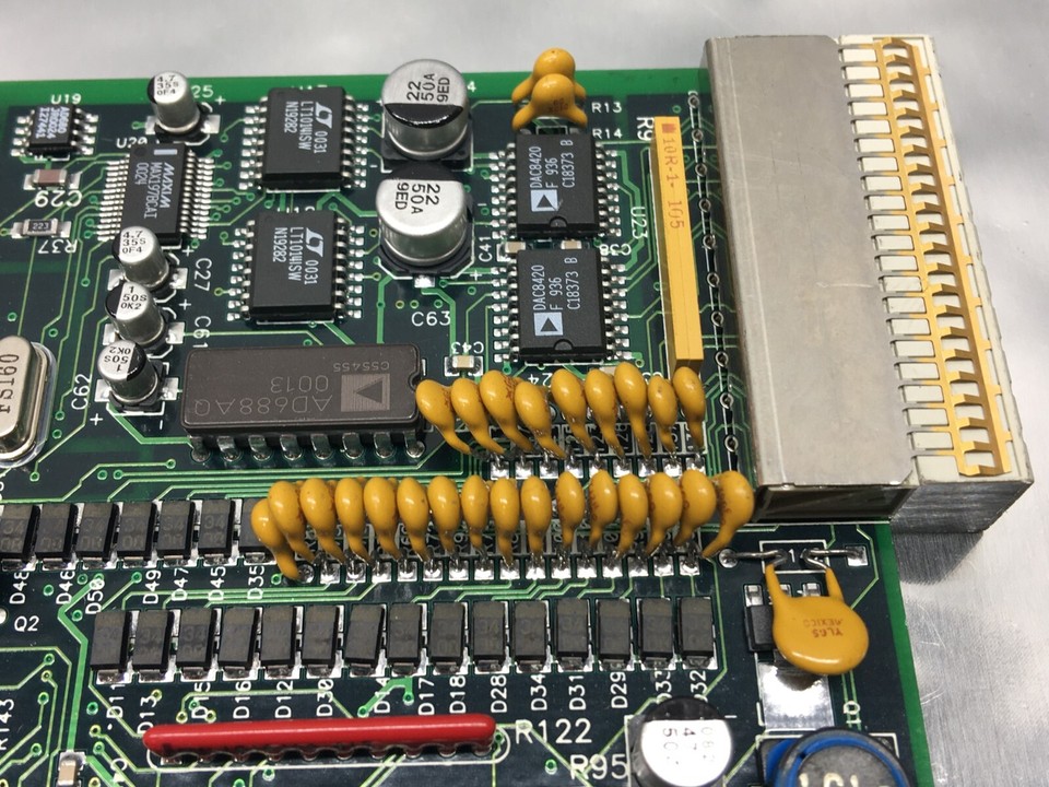 AMAT 0660-01878 Card DNET Control 8X12BIT I/O Analog 24I/O, PCB, CDN494 ...