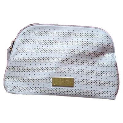 Jafra White Gold Cosmetic Bag with Zipper | eBay