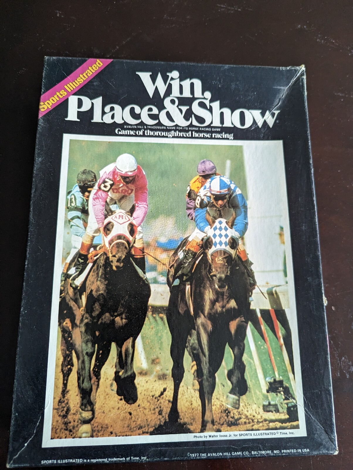 Vintage WIN, PLACE & SHOW Horse Racing Game 1977 Avalon Hill Sports ...