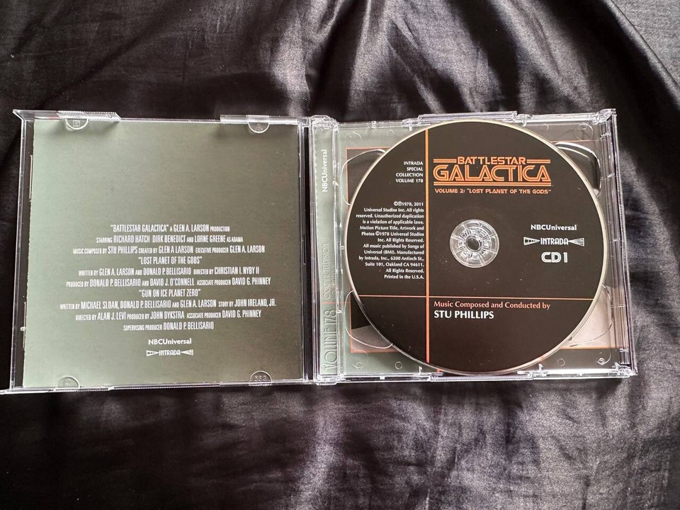 Stu Phillips Soundtrack: Battlestar Galactica Volume 2 - INTRADA ...