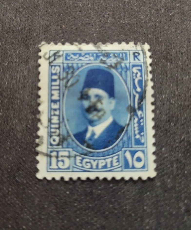 EGYPT STAMPS 1888-1893 2PC AIRMAIL 1929-1938 2PC KING FUAD 2 PC 1933-38 ...