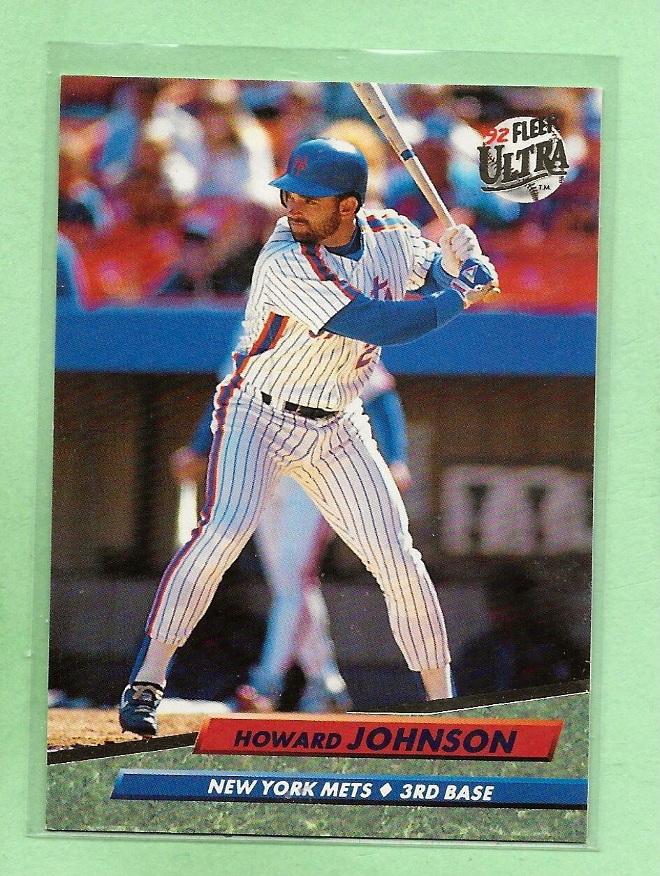 HOWARD JOHNSON - 1992 Fleer Ultra - #235 - Mets - Comb. Shipping | eBay