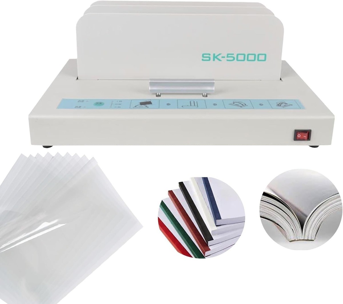 Spiral Binding Kit INTBUYING All Steel Binding Machine - Professional ...