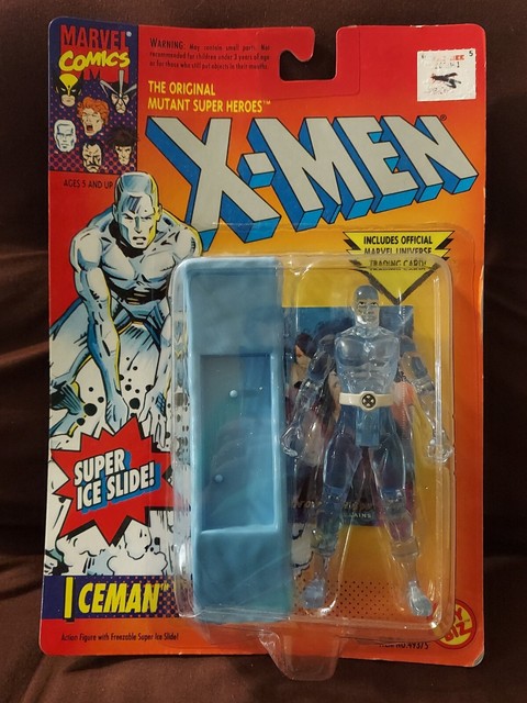 Marvel Entertainment X Men Iceman With Super Ice Slide Action Figure ...