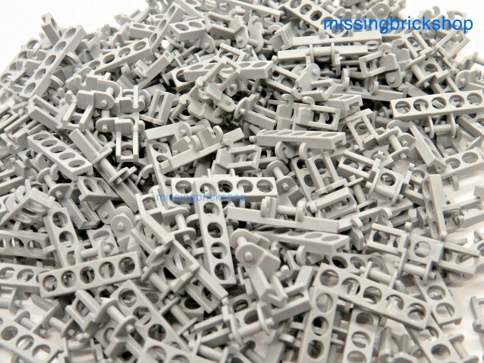 LEGO 100x LEGO Technic Link Tread, chain links Light Bluish Grey 3873 ...