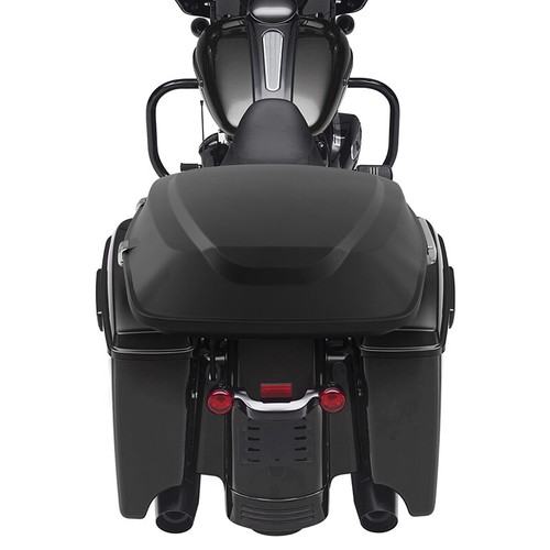 Matte Black Razor Trunk Fit For Harley Touring Electra Street Road ...