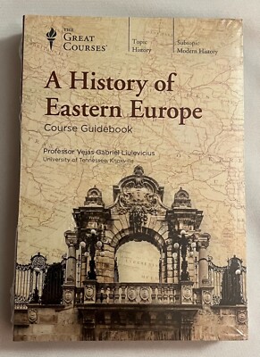 Great Courses DVDs : A HISTORY OF EASTERN EUROPE 4 discs with guidebook ...