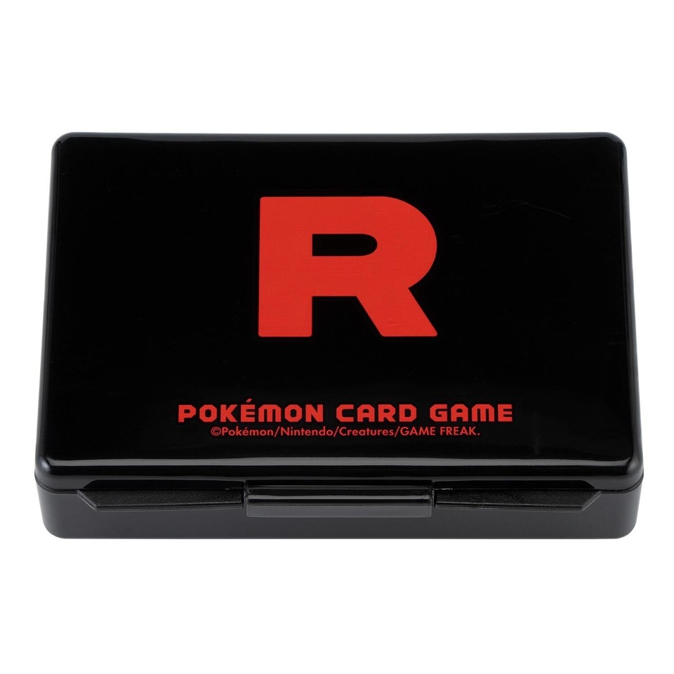 Team Rocket Playmat / Deck Shield / Deck Case / Damage Case / Card Box Pokemon | eBay