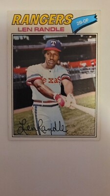 1977 TOPPS LEN RANDLE #196 NM | eBay