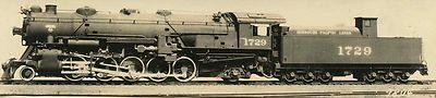 7BB561 RP 1930s? MOPAC MISSOURI PACIFIC RAILROAD ENGINE #1729 | eBay