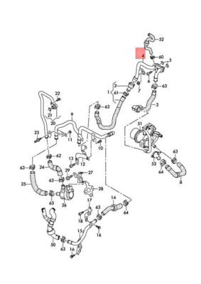NEW AUDI SEAT SKODA VW A1 IBIZA ST COOLANT PIPE HEAT EXCHANGER ...