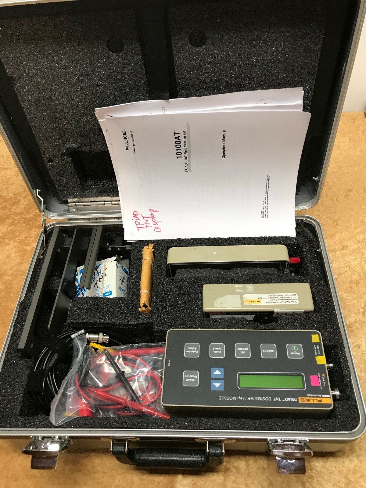 FLUKE 35050 Triad xray test meter kit inovision radcal unfors raysafe ...
