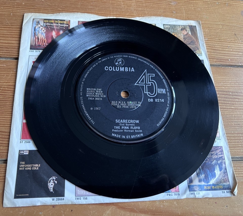 PSYCH-PINK FLOYD-SEE EMILY PLAY-COLUMBIA 7” SINGLE VG | eBay