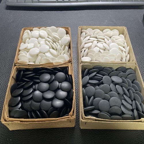 Go Stones 2 Sets Hard Science Plastic Board Game Accessories ...