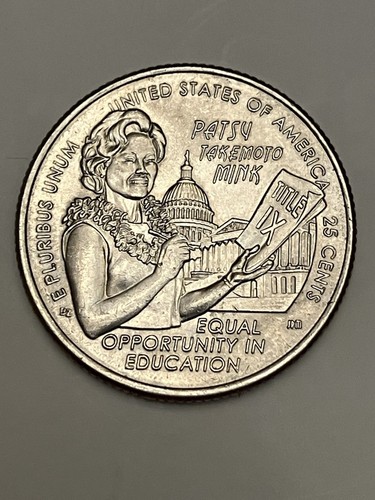 RARE Patsy Takemoto Mink 2024-P Quarter MULTIPLE ERRORS - See Photos | eBay