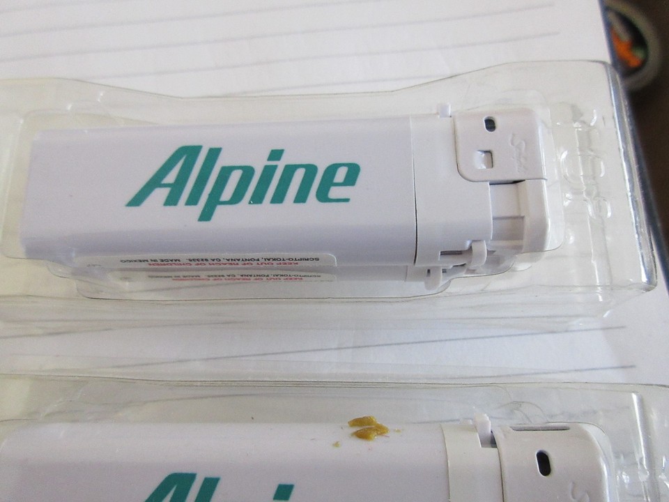 Alpine Cigarette Lighters , Vintage , New/Old Inventory , Mixed Lot of ...