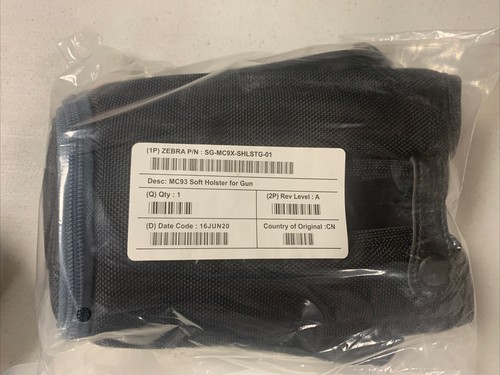 2 PACK: Zebra SG-MC9X-SHLSTG-01 _ MC93 SOFT HOLSTER FOR GUN SCANNER | eBay
