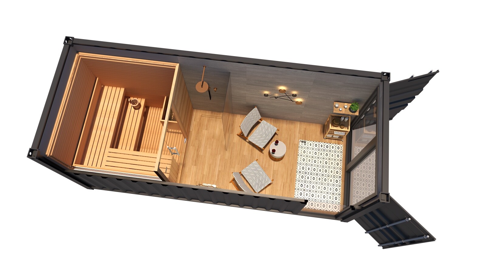 Shipping container Swimming pools Saunas and Garden rooms | eBay